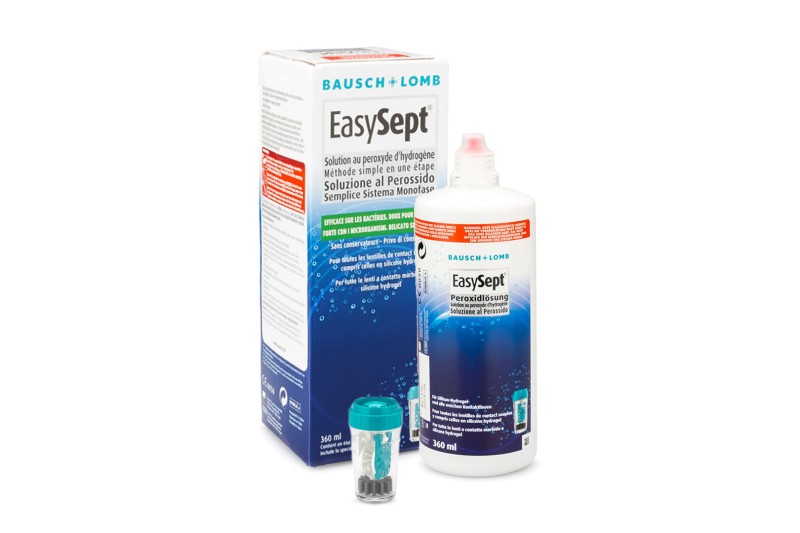 EasySept 360 ml avec étui – Solutions pour lentilles | Lentiamo