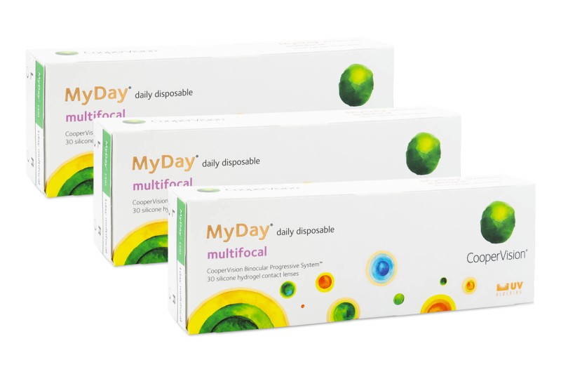 MyDay daily disposable Multifocal CooperVision (90 lentilles ...